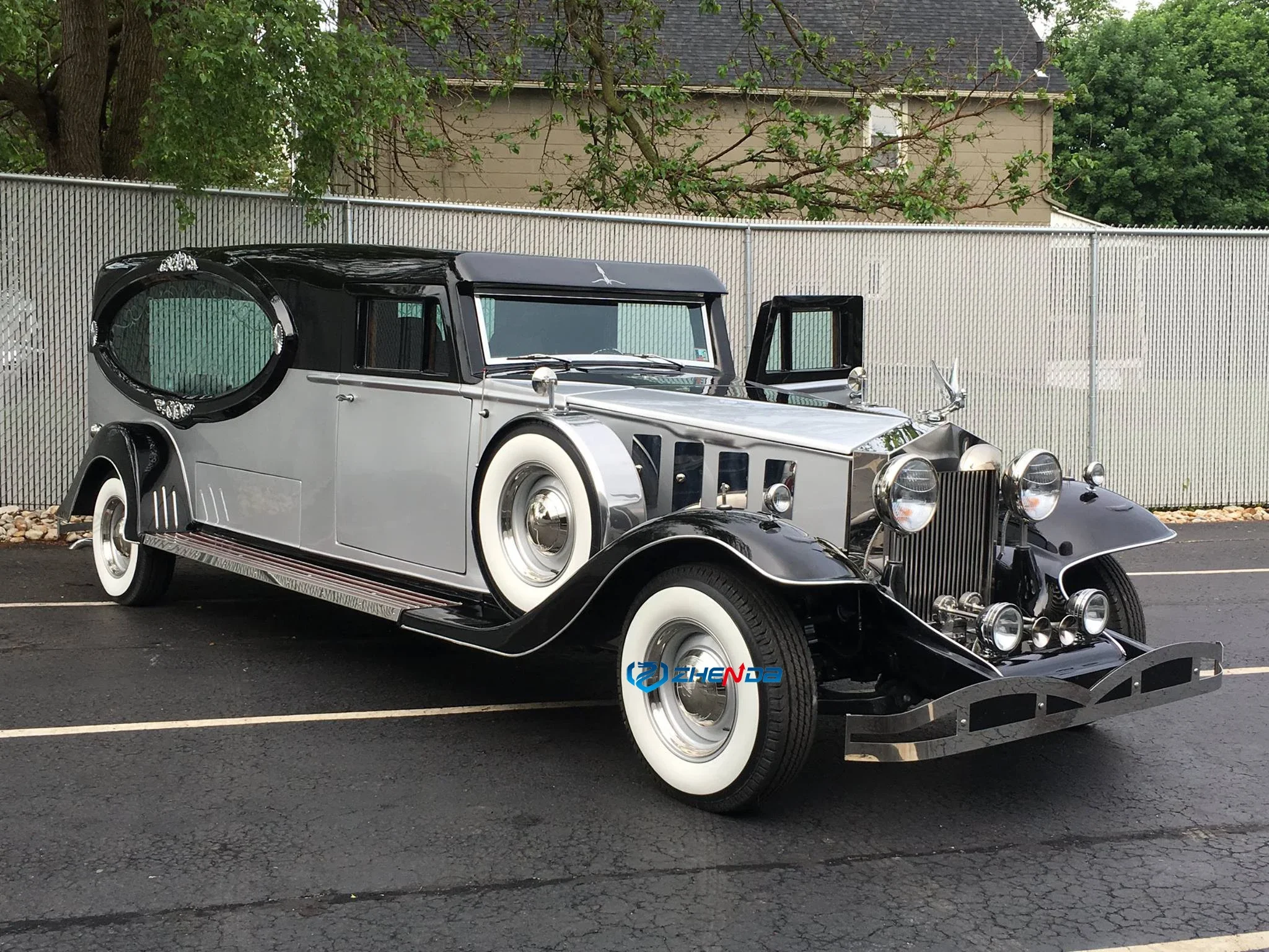 Vintage Electric Hearse Carriage for Sale - Classic Funeral Vehicle in ...