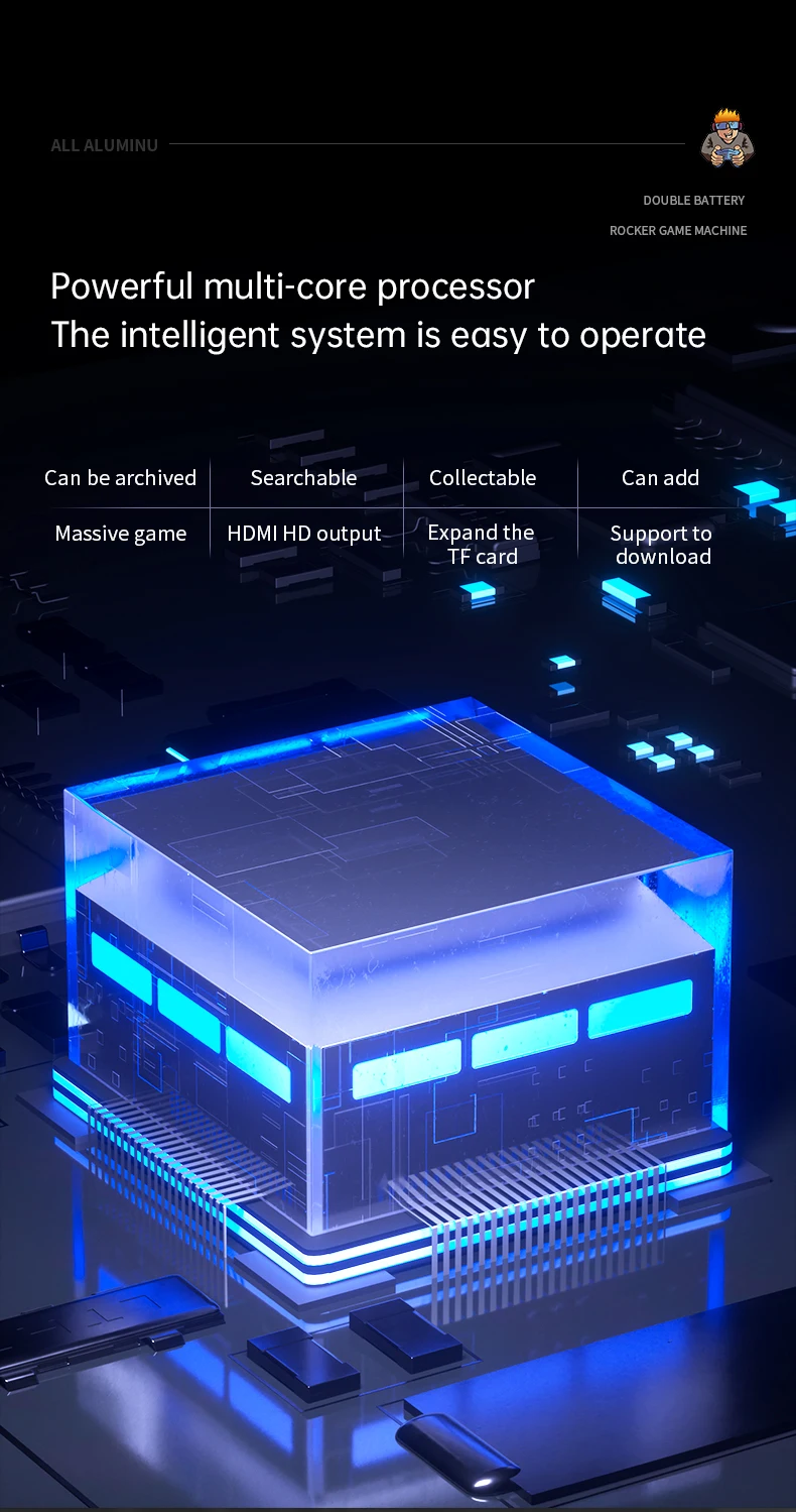 M5 Game Console: 2.4G Wireless Controller, 4K HD, 10,000+ Retro Games ...