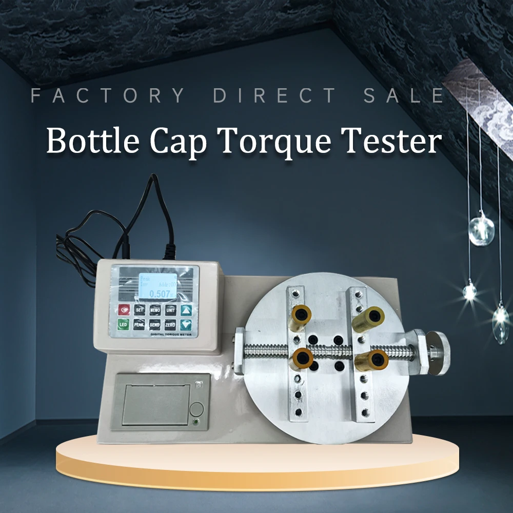 Universal Digital Bottle Cap Leak Torque Tester, Bottle Cap Torque ...
