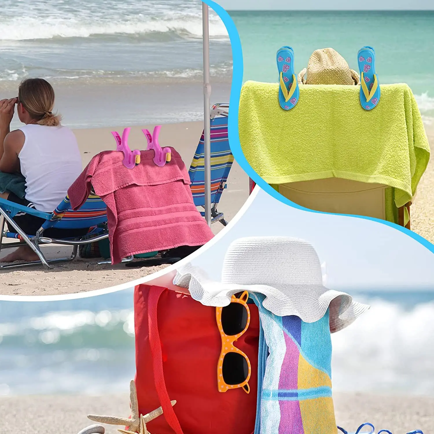 Fashion Parrot Animal Fasten Dolphin Plastic Beach Towel Clips Logo ...