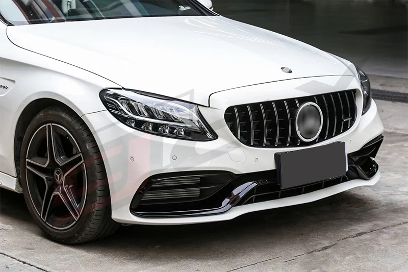 2015-2021 Year C63 Body Kit for Benz C Class Coupe W205 Upgrade to C63 ...