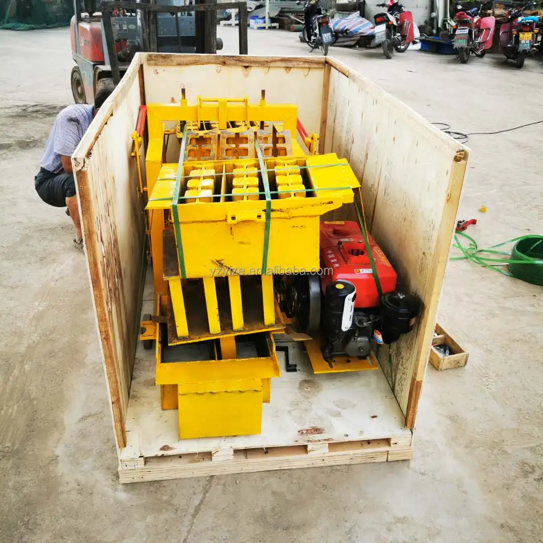 Manual Cement Interlocking Brick Press Machine - Yize