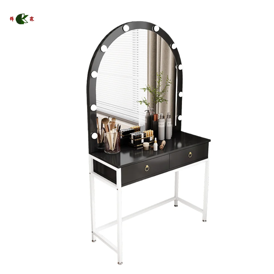 Netizen Luxury Cinema Dressing Table with Lights Training School Makeup ...