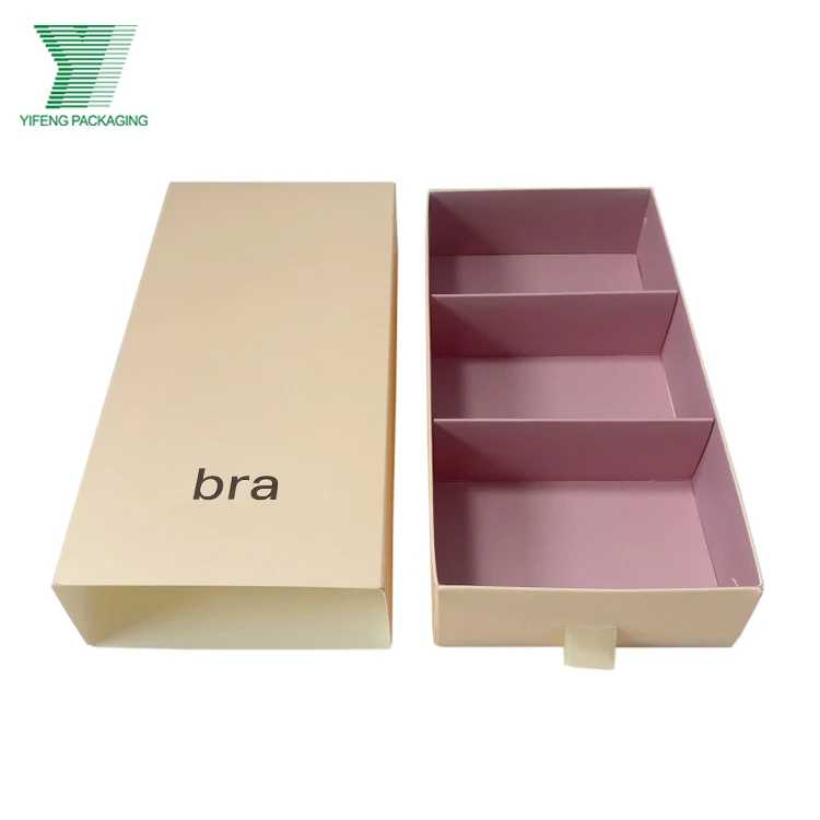 Custom Logo Sexy Bra Packaging Box Lingerie Women Gift Box Fancy Ladies ...