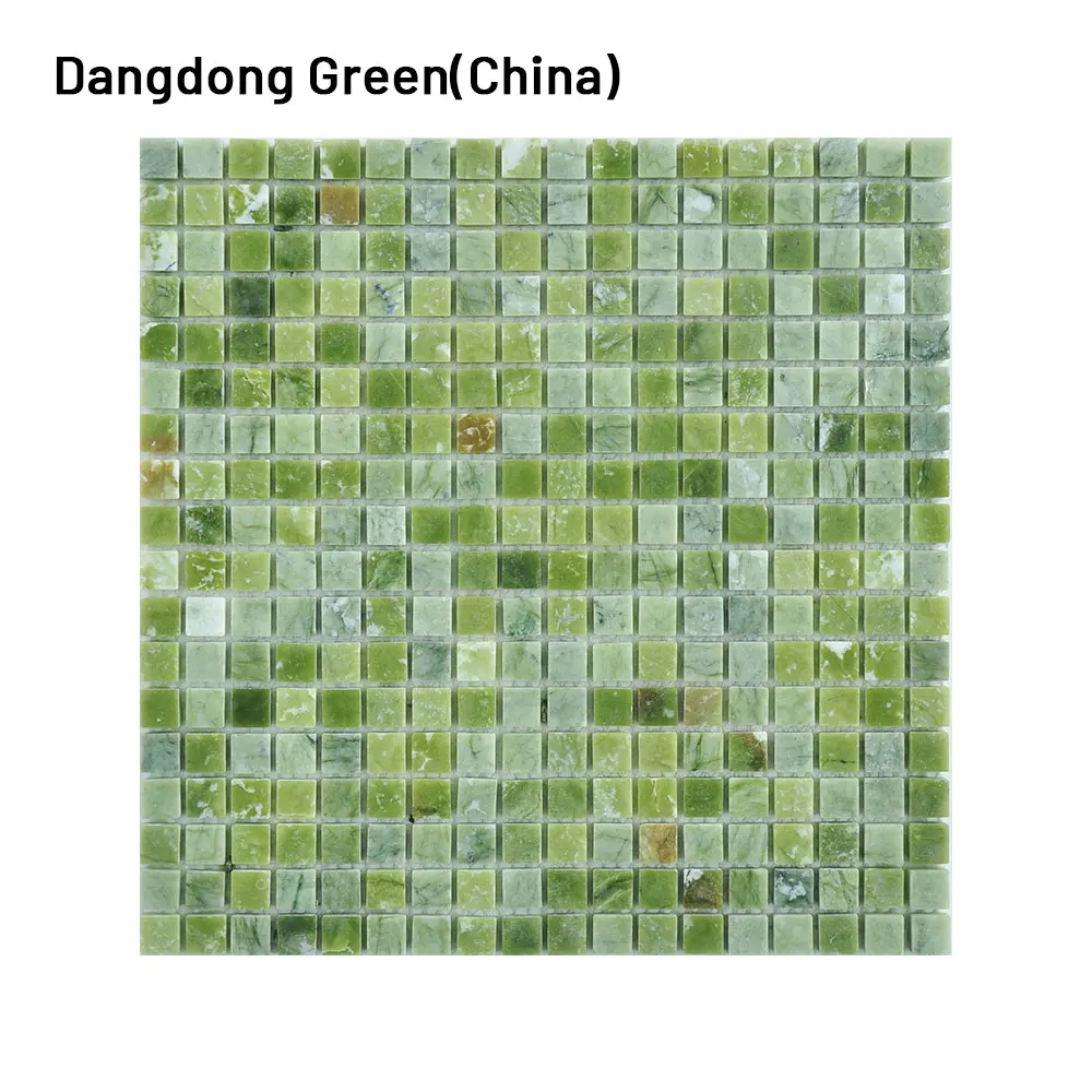 Modern Green Stone Marble Mosaic Tile for Swimming Pool | Durable ...
