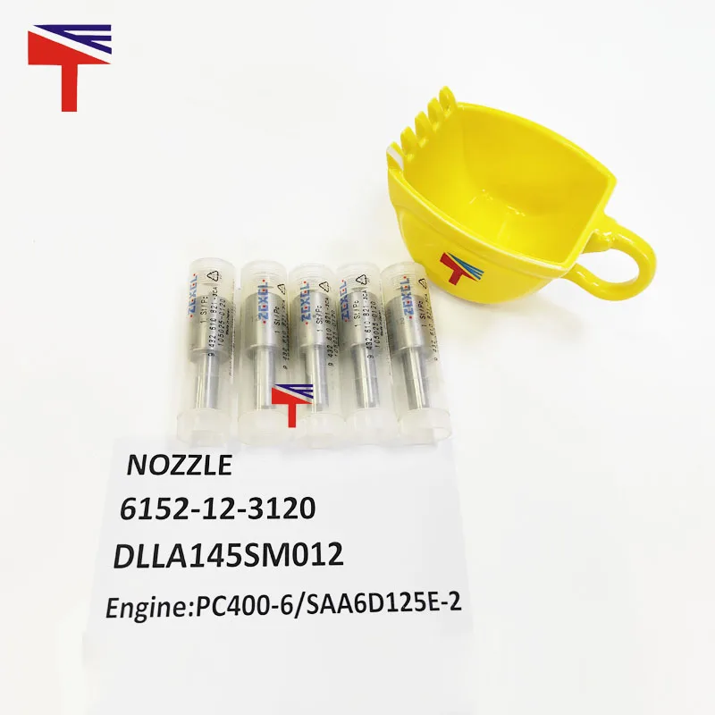 用于发动机PC400-6 SAA6D125E-2的机械发动机零件喷嘴6152-12-3120 DLLA145SM012| Alibaba.com