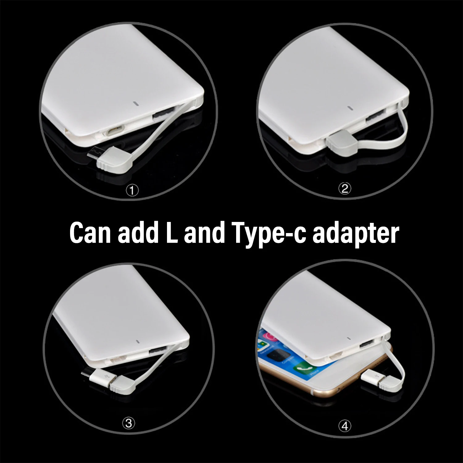 2024 Hot Selling Mini Thin Power Bank - 2500mah Card Size