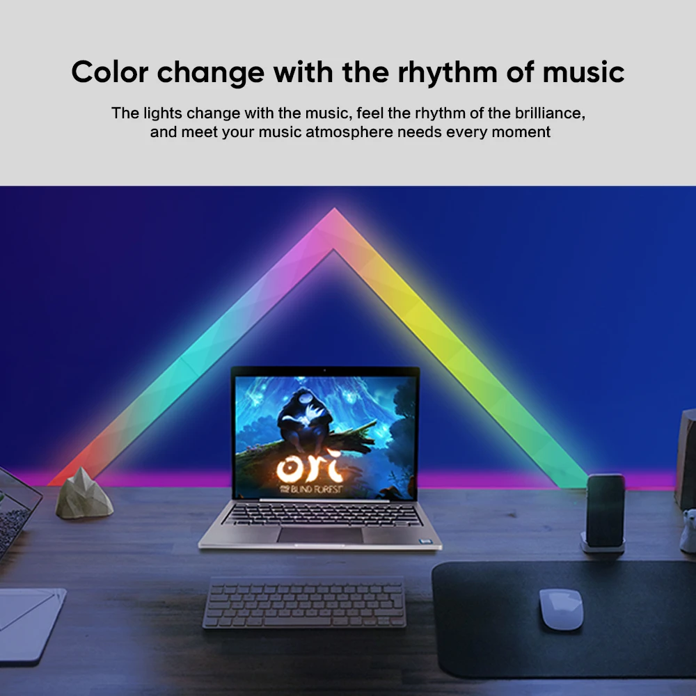 Smart APP Control DIY Design - RGB Magic Color LED Light Bar