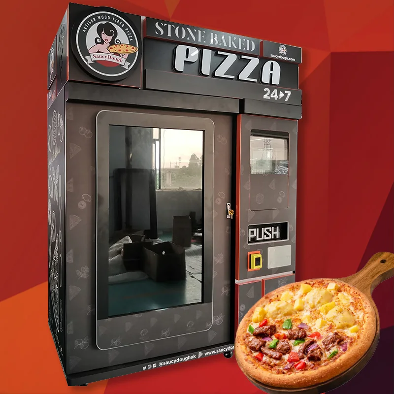 Iplaysmart Pizza Vending Machine Bulk Fresh Fast Food Vending Pizza ...