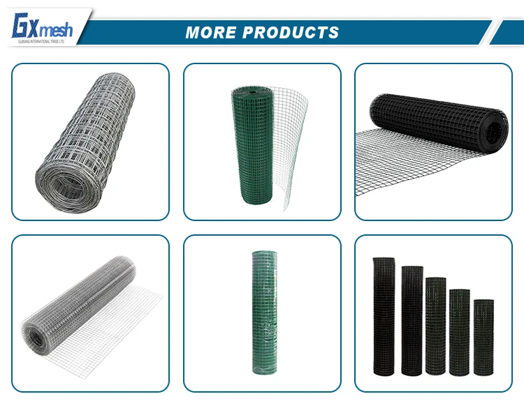 Customizable Different Types Of Welded Wire Mesh 1/8 Inch Welded Wire ...