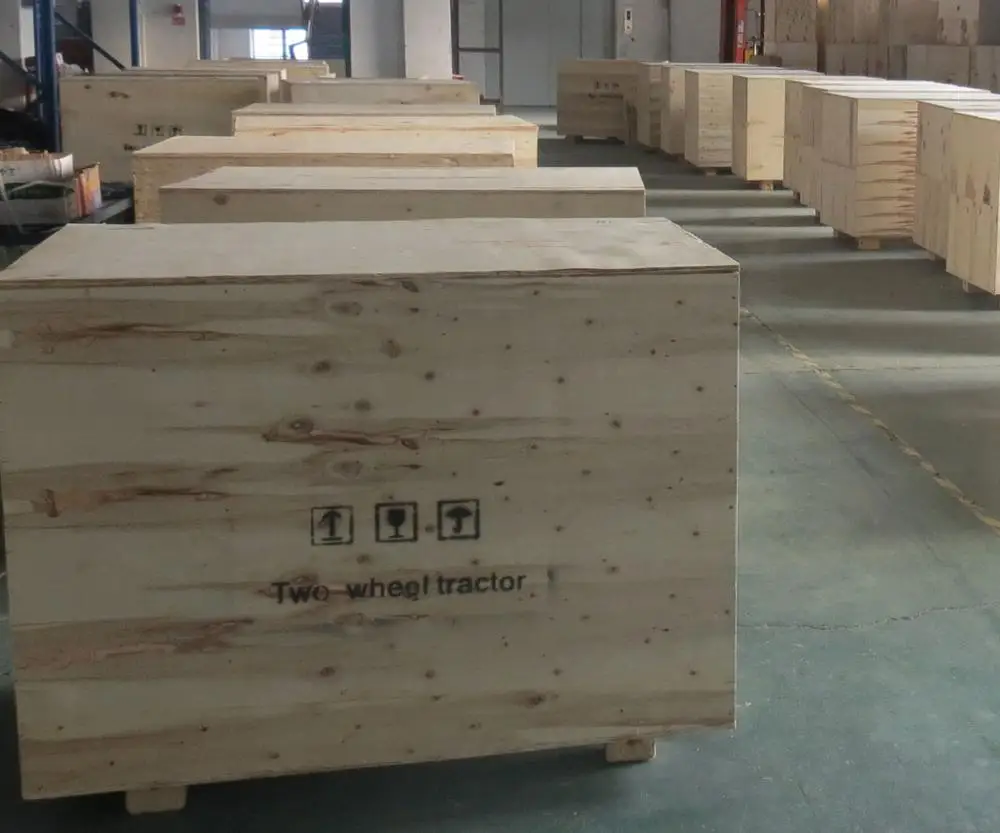 2 Wheel Small Farm Hand Tractor 9.0hp Diesel Engine Reversible Offset ...