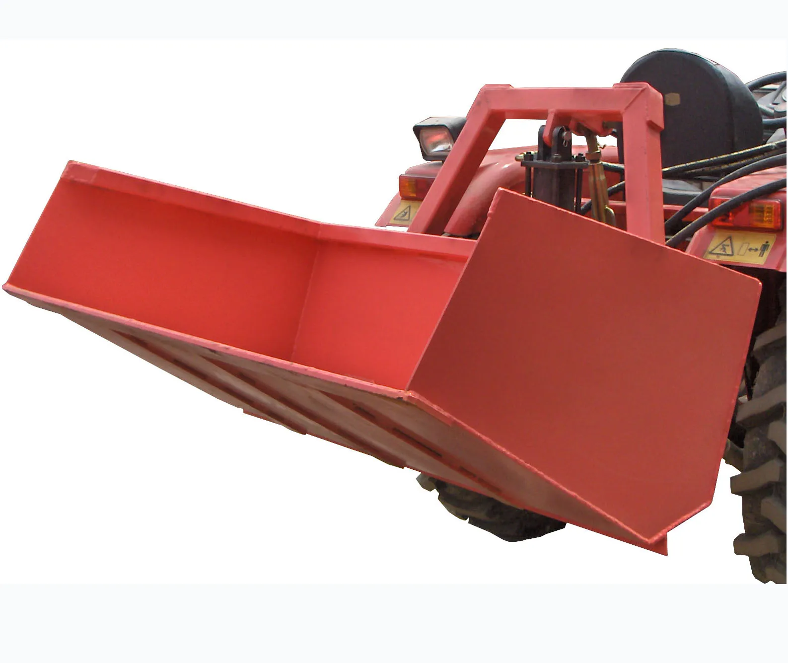 Tractors 3-point Linkage Hydraulic Tipping Tractors Transport Box ...