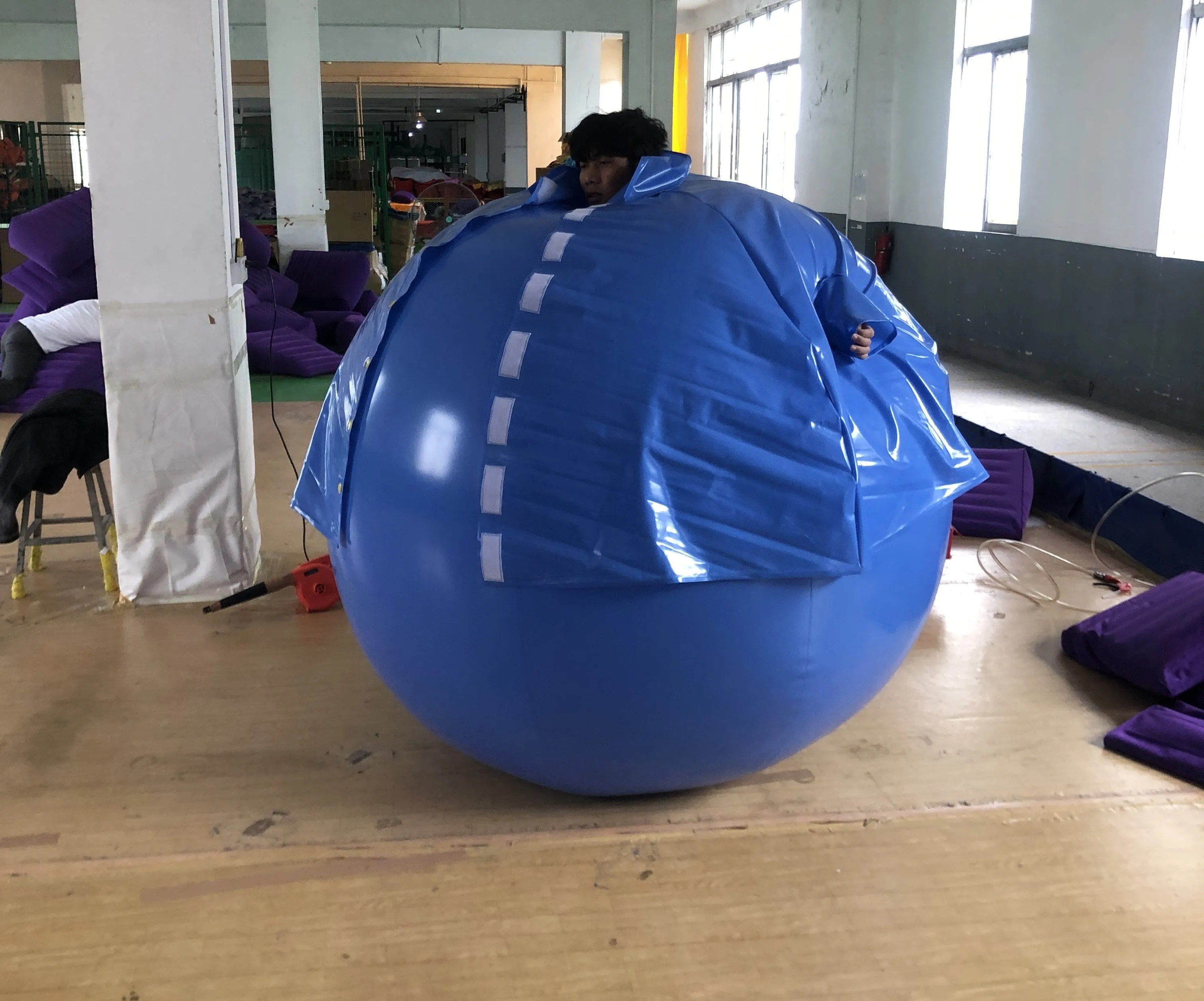 Blueberry Inflatable Suit - Fun and Safe Inflation Costume