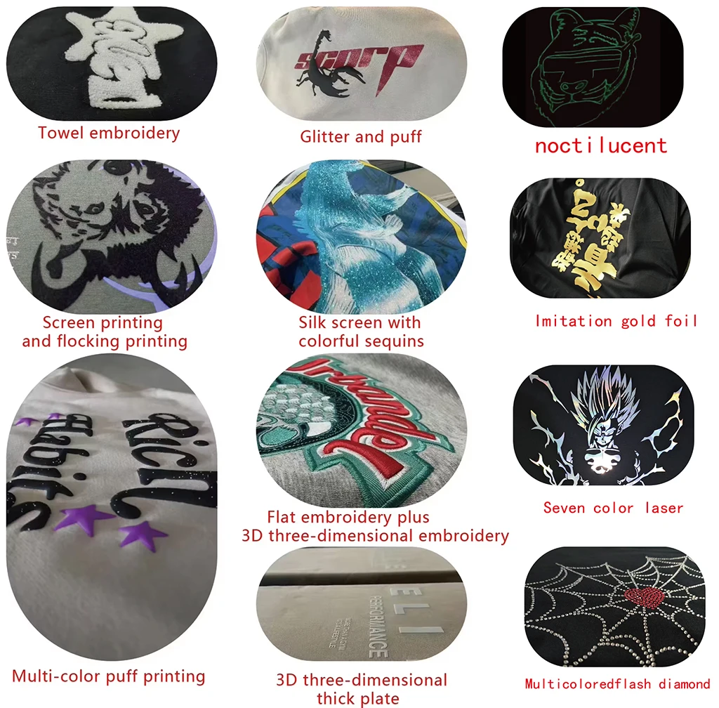 High Quality DTF Custom T-shirt 100% Combed Cotton Vintage Loose Men's T-shirt Digital Custom ...