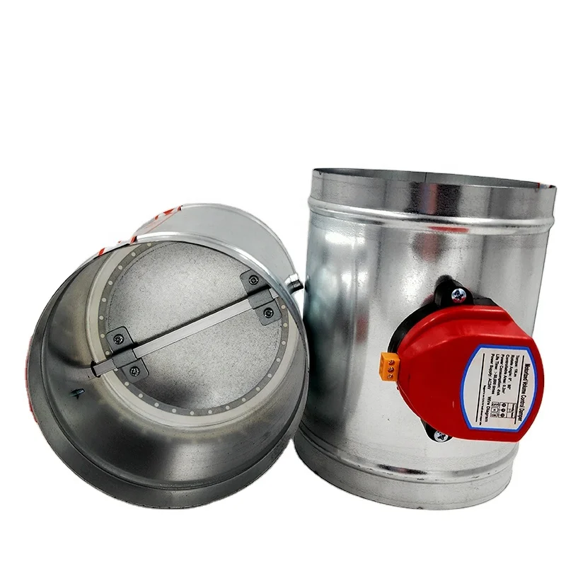 HVAC electric zone damper motorized air duct damper with control motor ...