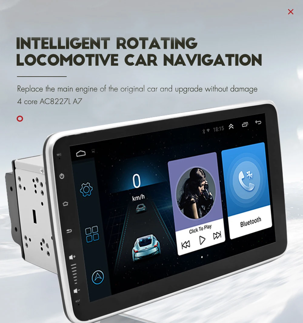 10 '' Android 13 Car Radio With Gps Wifi Stereo Touch Screen 2 Din Car ...