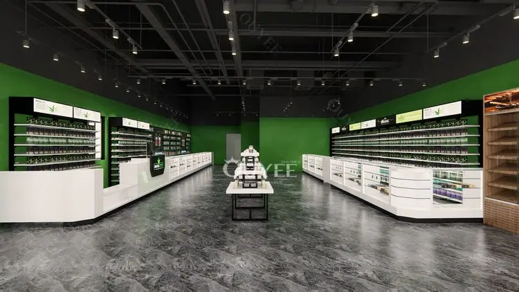 Cigarette Display Rack Lock Tobacco Showroom Design Glass Showcase ...