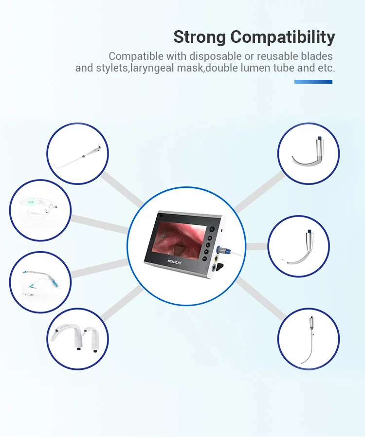 BESDATA Bronchoscopy Ent Endoscope System for Surgical Use