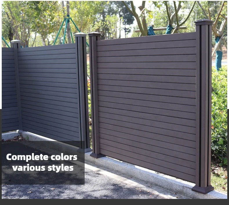 Eco-friendly WPC Fencing - Durable Outdoor Garden Privacy Panels
