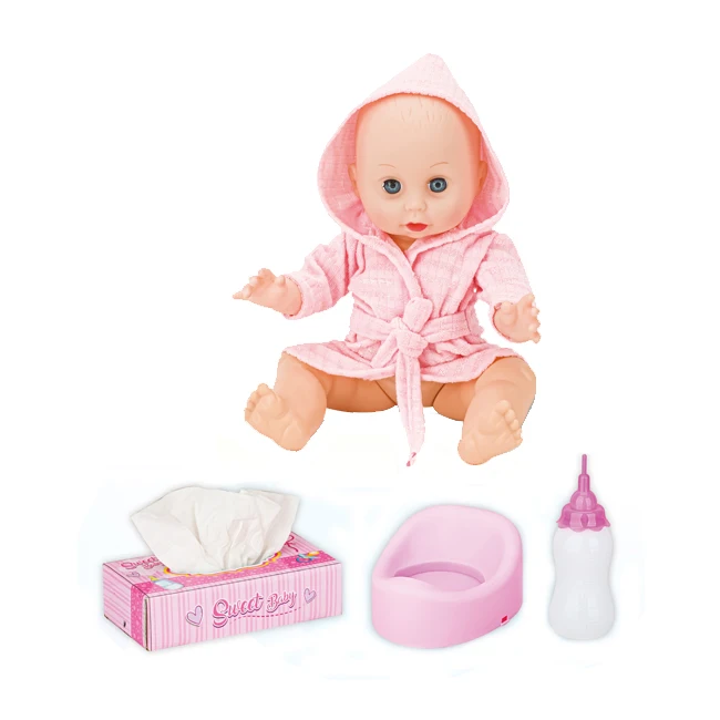 Electric cry shed tears and urine function boy small doll with feed ...