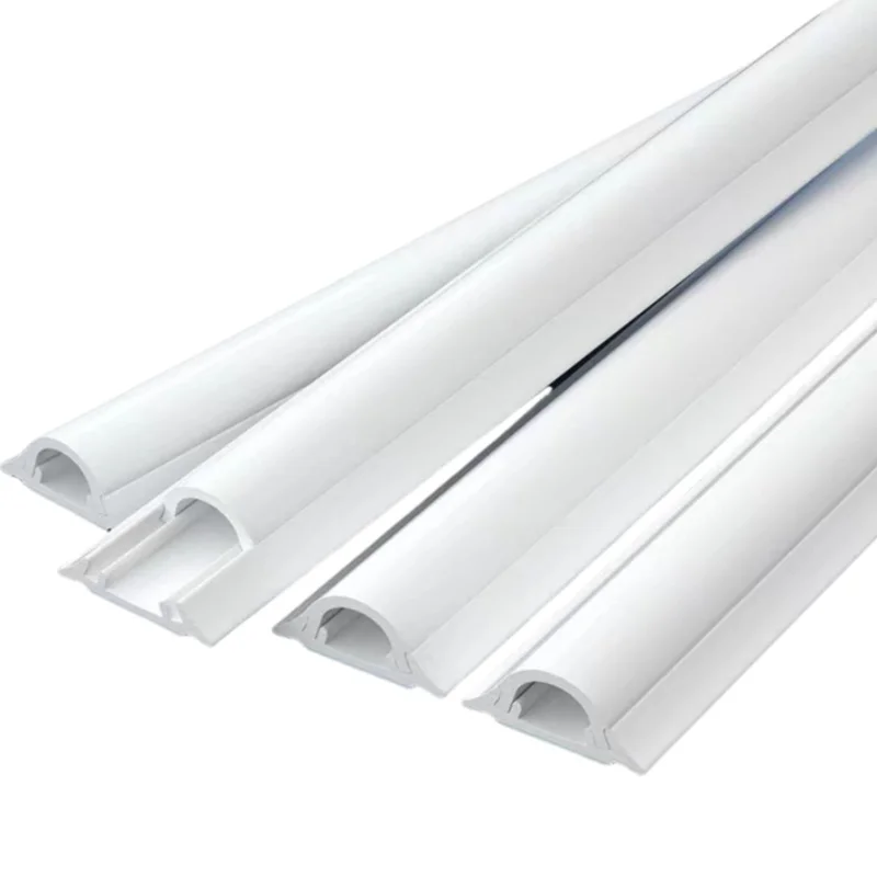 PVC Wall Flooring Cable Tray Cover Decorative Electric Wiring Cable ...