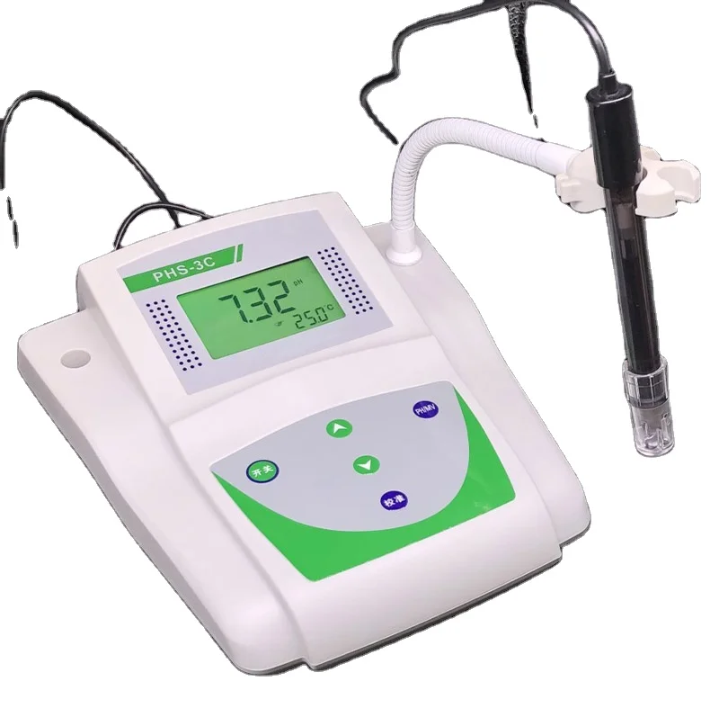 Digital Ph Meter Phs-3c High Precision Ph Tester Laboratory Equipment ...