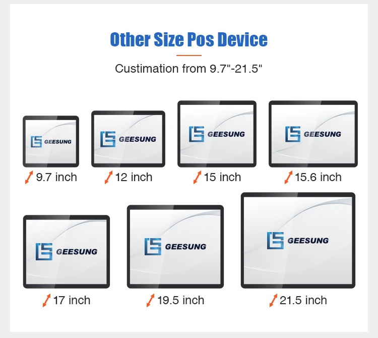 Factory 15 Inch Pos Lcd Tft Touchscreen Full Flat Hd Panel Capacitive ...