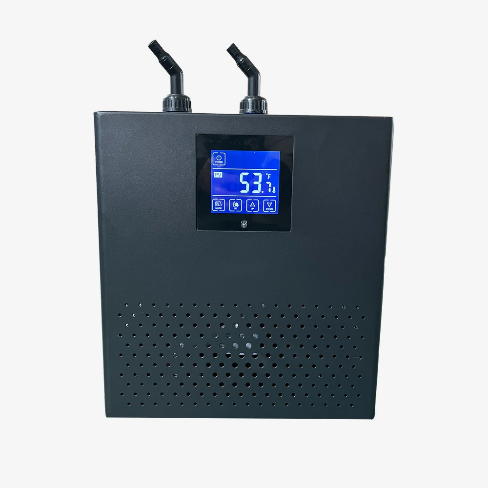 1/3 Hp Water Chiller Water Cooler With Touch Display Screen Controller ...