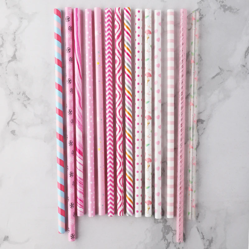 Single Pack Red And White Straws For Drinking,Red Stripe Straw Plastics ...