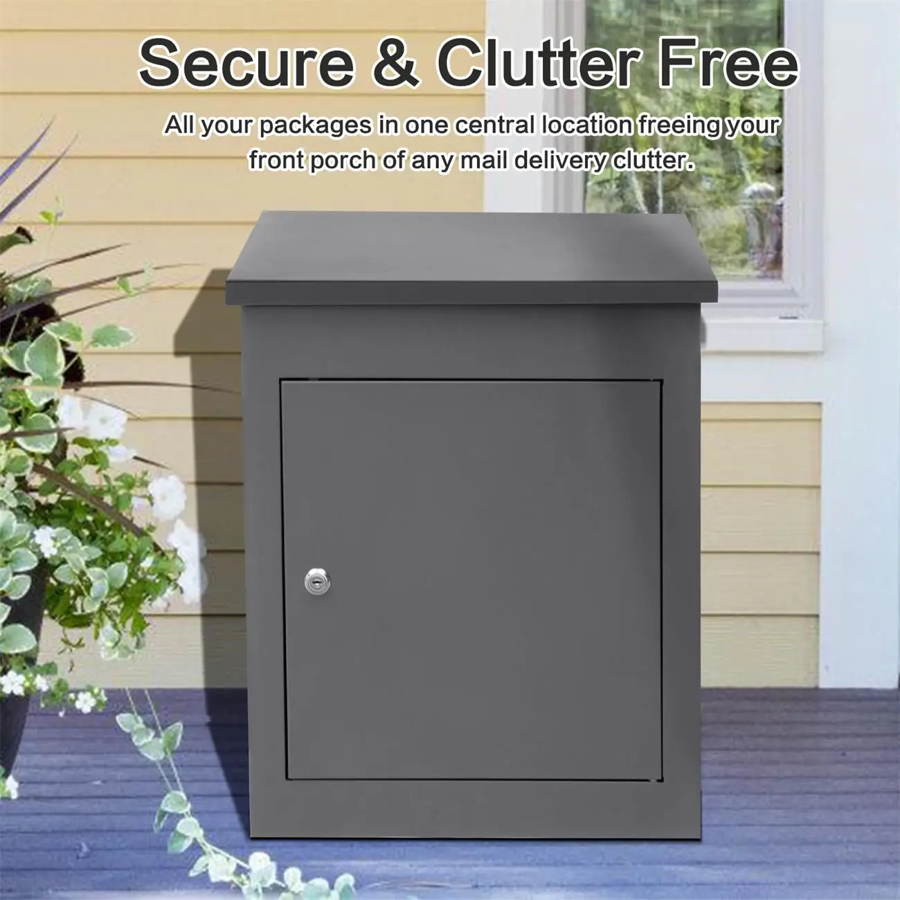 Wall Mounted Lockable Anti-theft For Porch,Package Delivery Boxes For ...