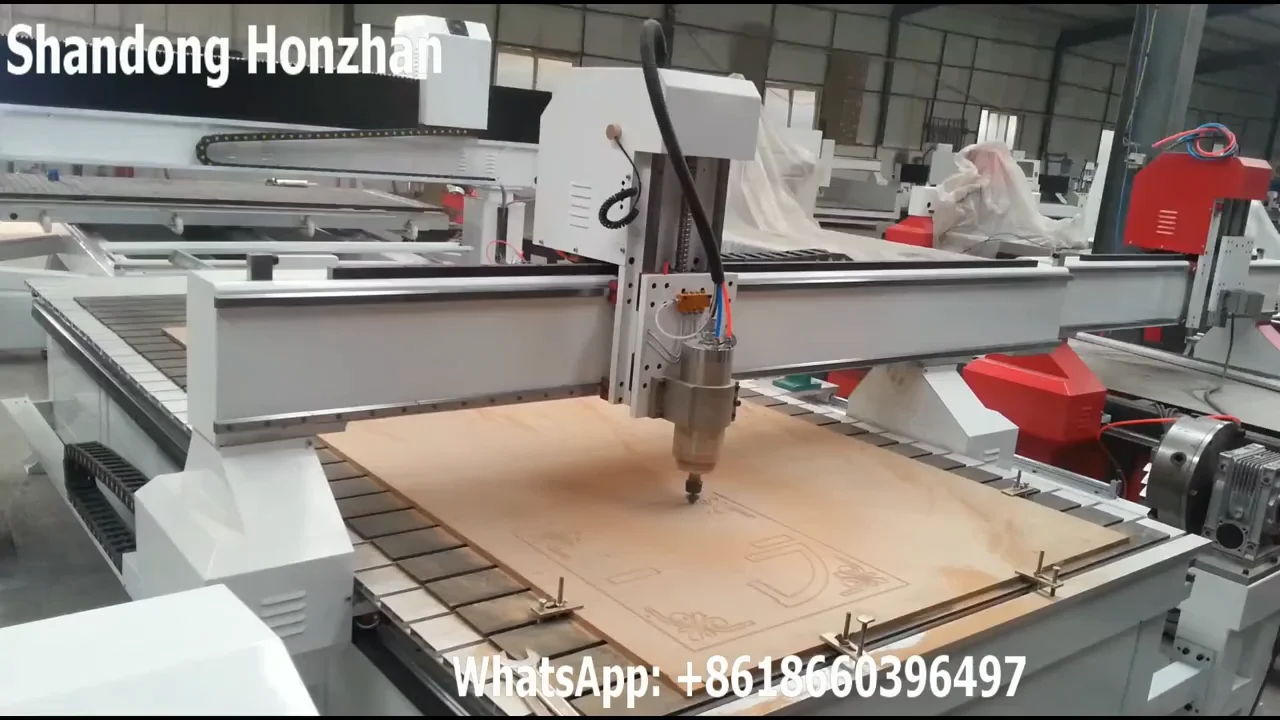 Hot Sale Heavy Duty 3 Axis Wood Cnc Router 1325 Woodworking Machine ...