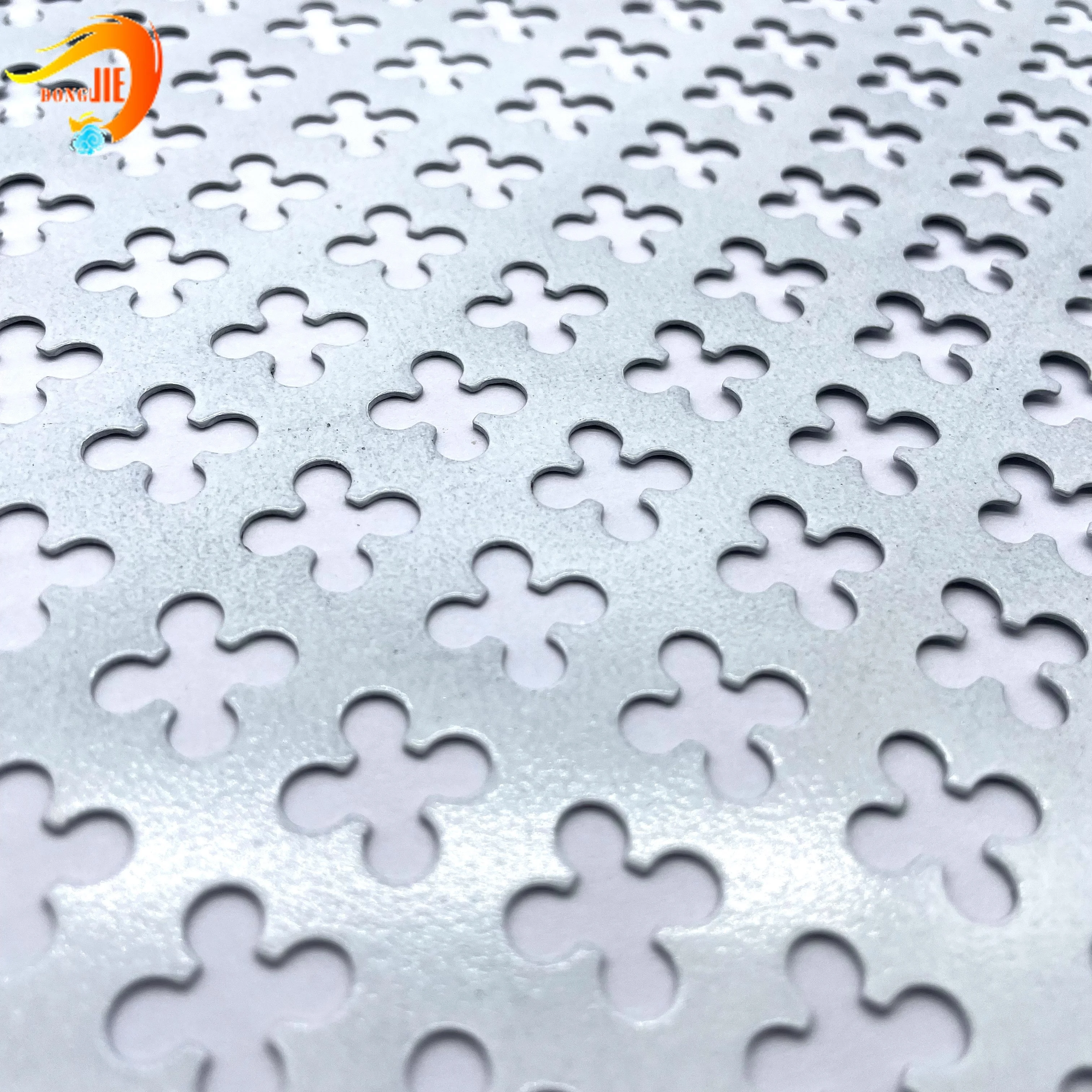 Decorative Powder Coating Perforated Metal Mesh For Functional Design ...