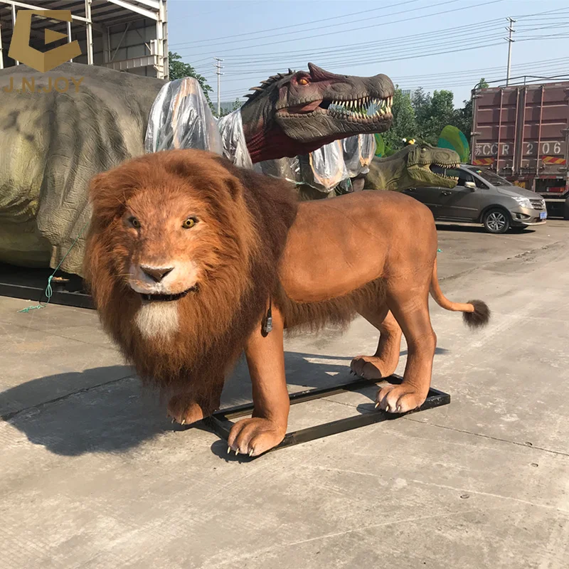 Hot Amusement Park Animal Theme Park Life Size Animal Animatronic ...
