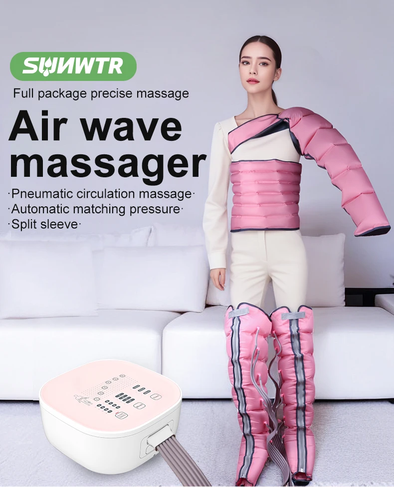 Reflexology Air Bag Acupressure Dual Foot Massage Machine With Knee ...