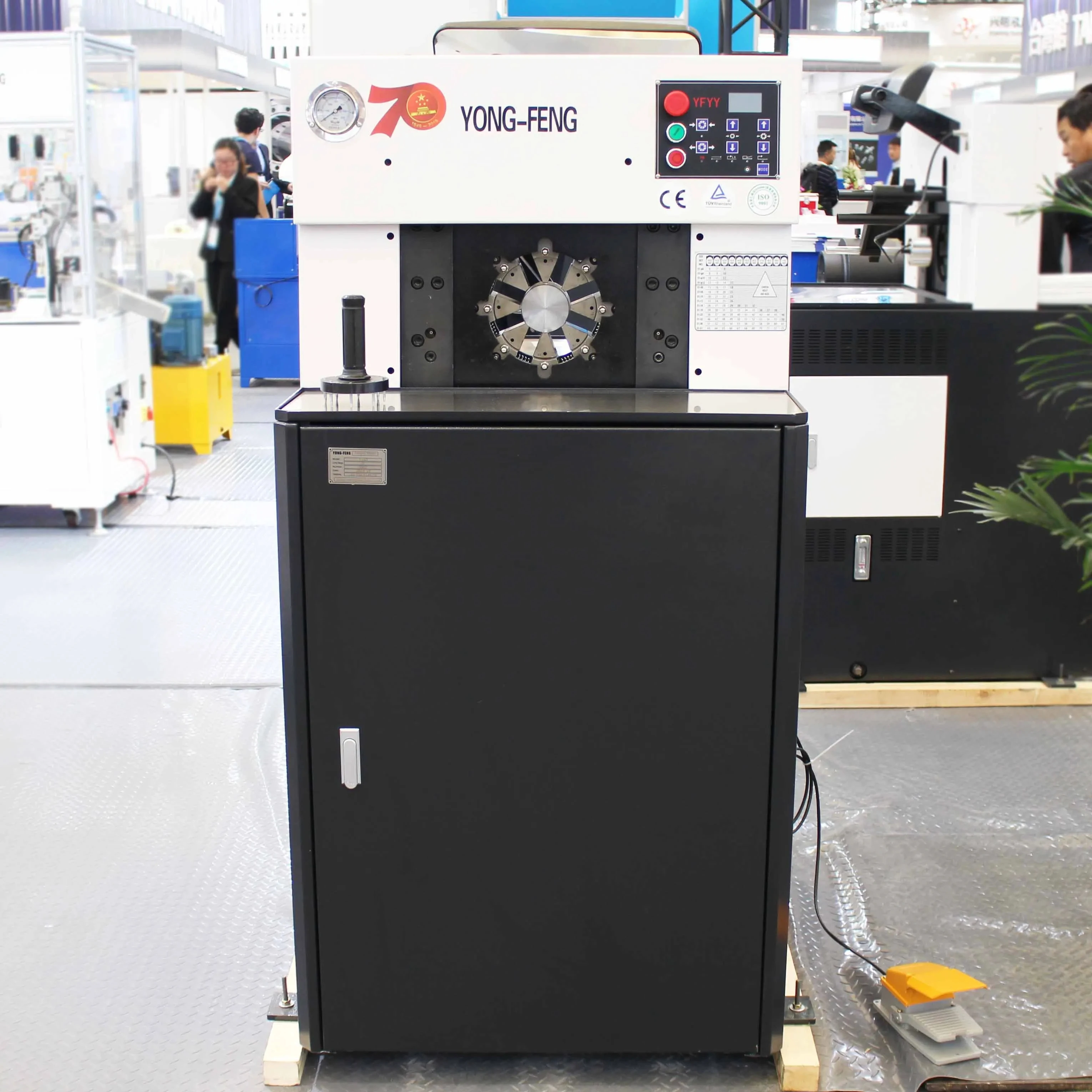 3inch Hose Hydraulic Clamping Press Fitting Hose Crimping Machines ...