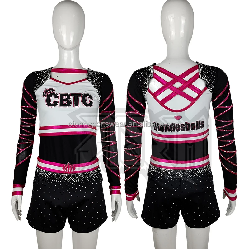 Shop OEM Fabric Girls Youth Wholesale Cheerleading Uniforms