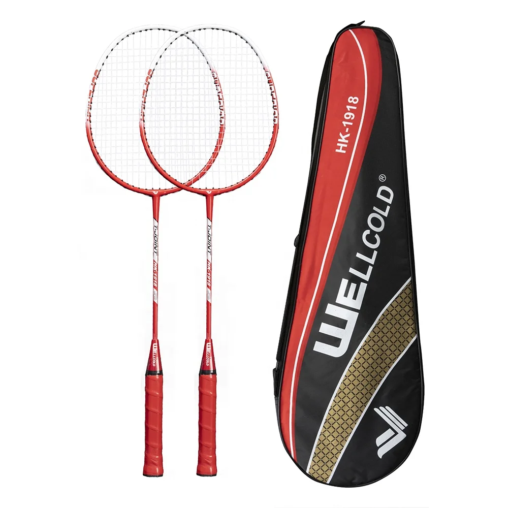 National Team Custom Printed Light Weight Graphite Badminton Racket For ...
