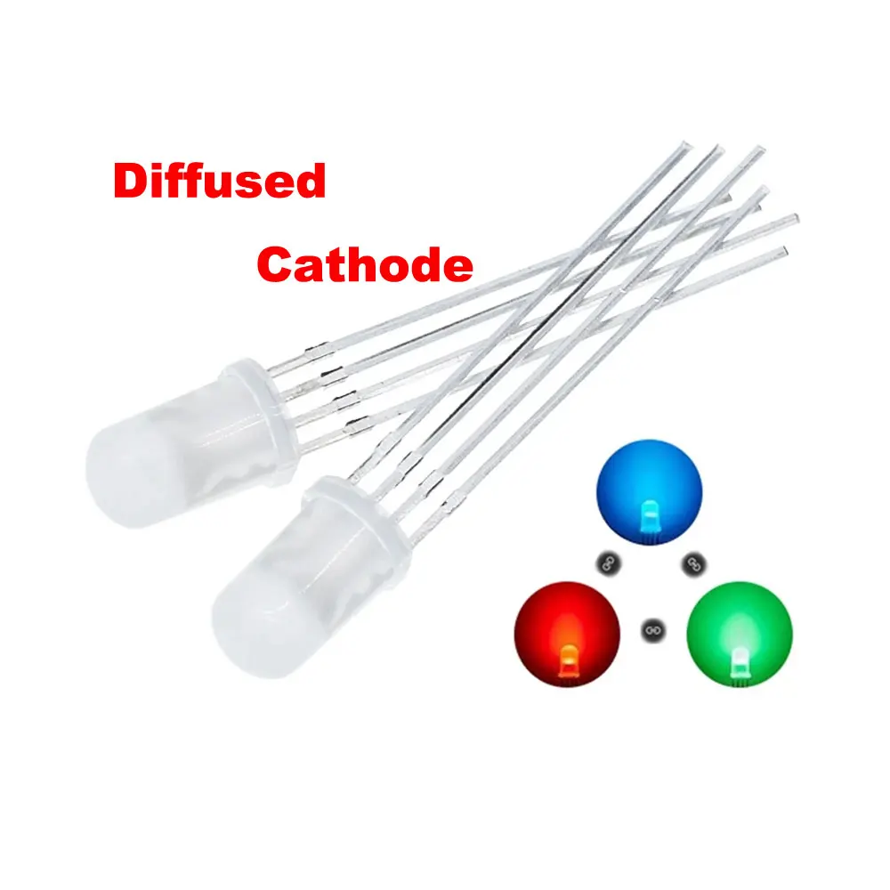5mm RGB LED Common Cathode - Versatile Lighting Solutions