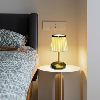 Modern Usb Desk Lamp Rechargeable Led Table Lamp Cordless Restaurant ...