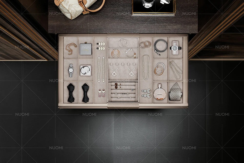 NUOMI VIOLET Pro Soft Close Pull Out Basket Bedroom Wardrobe Hardware ...