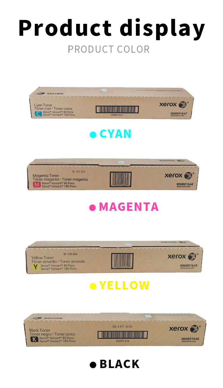 V80 US Version in Stock Toner Cartridge Powder Xerox Toner Original ...