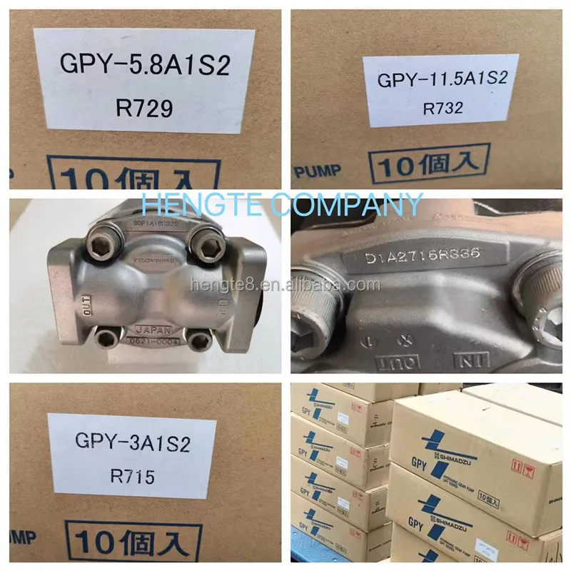 SHIMADZU Hydraulic Pumps - Reliable Gear Pump Series