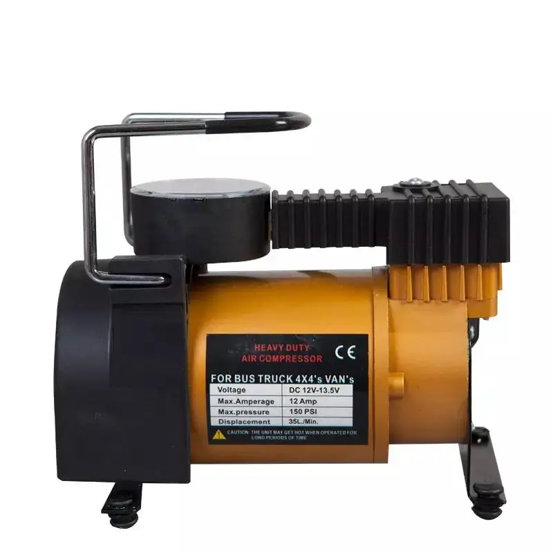 Dc Power Mini Air Tyre Inflation Compressor Emergency Travel Pump for ...