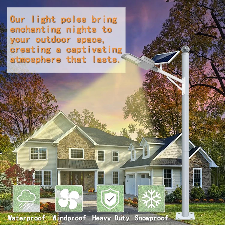 Heavy Duty Parking Lot Street Light Poles - Z.S LIGHTING
