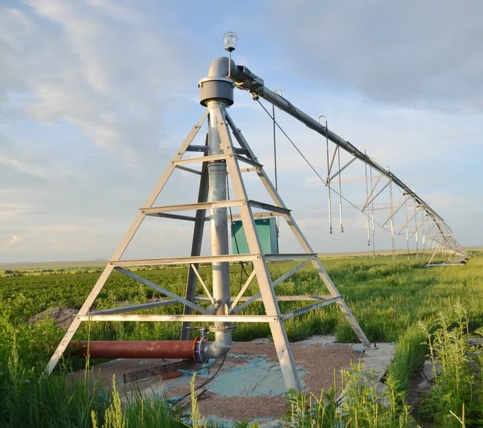 400m 50ha Center Pivot Irrigation System for Agricultural Axial ...