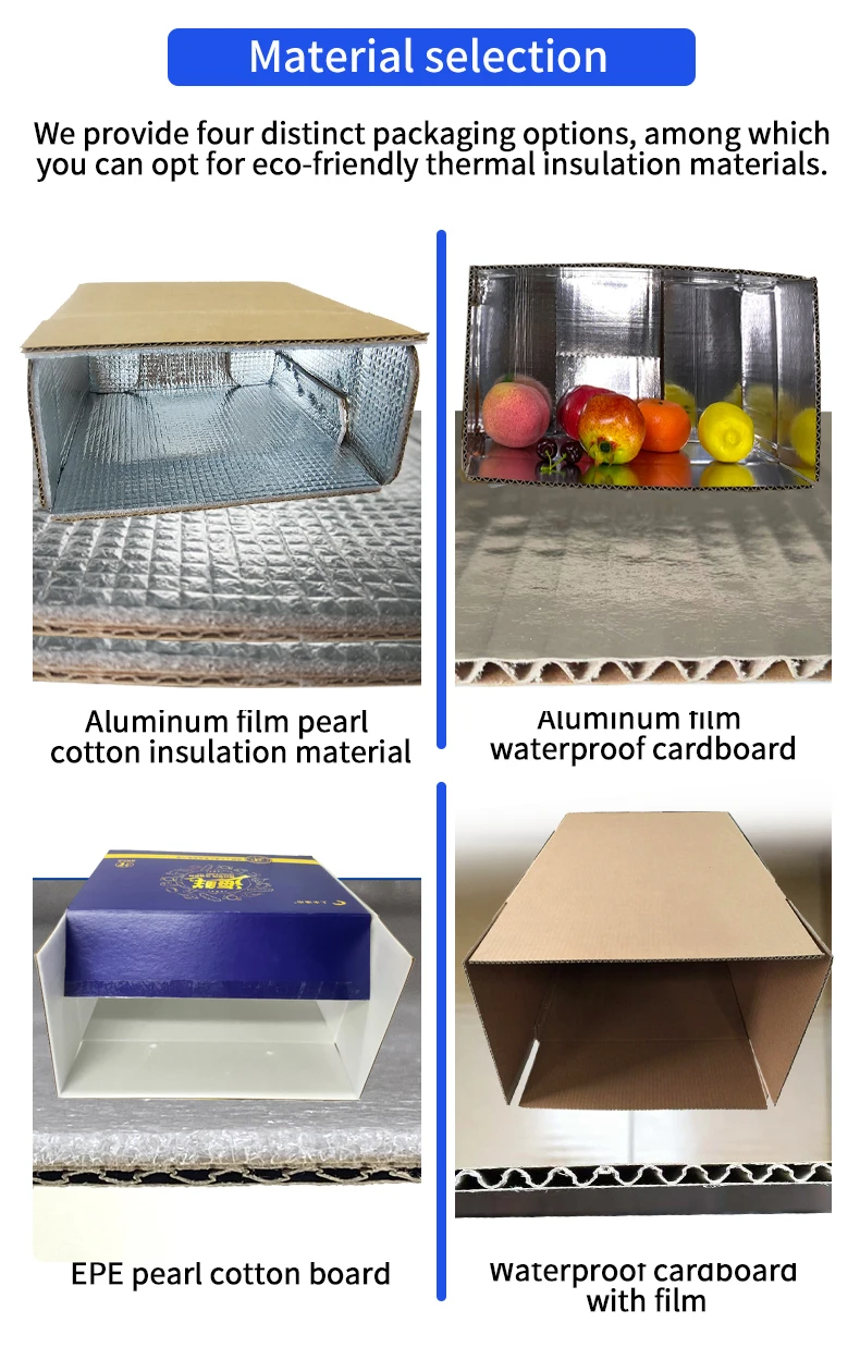 Cajas De Carton Isothermic Food Containers High-quality Meat Food ...