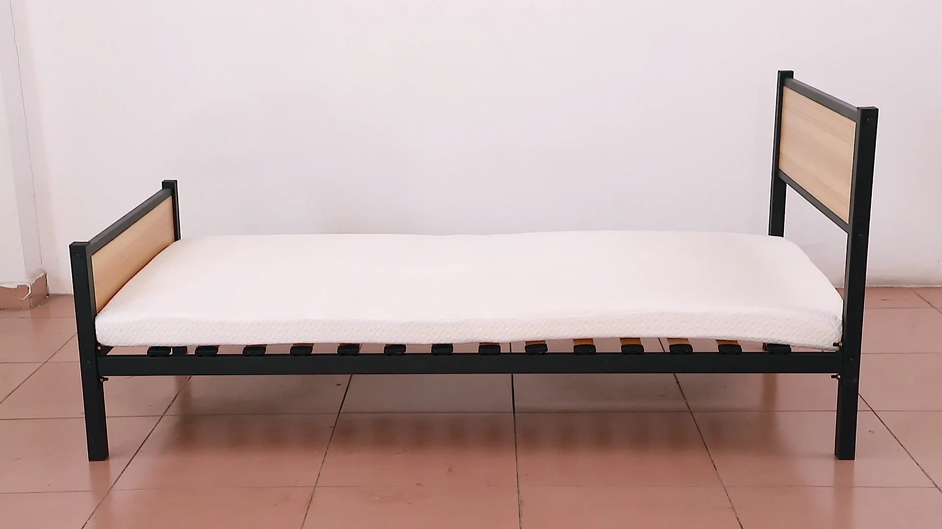 New Design Slatted Knock Down Bed Frame With Headboard Dj-pk36 Modern ...