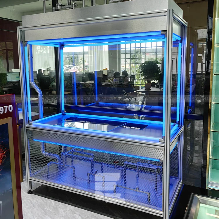 Aluminum Exhibition Booth Led Exhibition Display Recyclable Exhibits ...