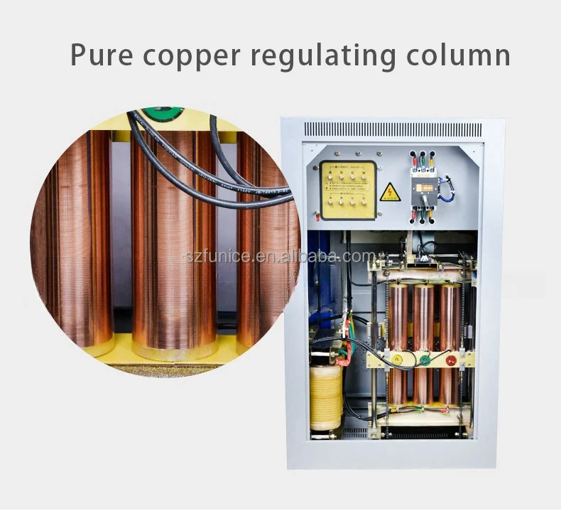 380V-240V-120KVA 3-Phase Automatic Voltage Regulator AC Stabilizer and ...