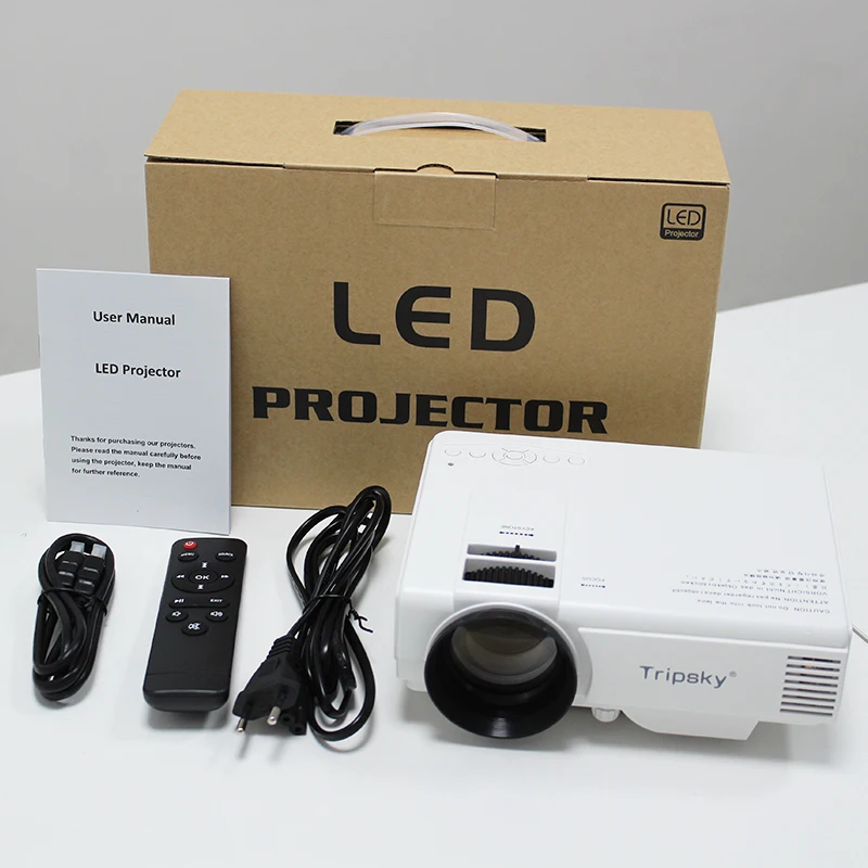 Tripsky T5 Projector 4k Home Theater Video Led Projector